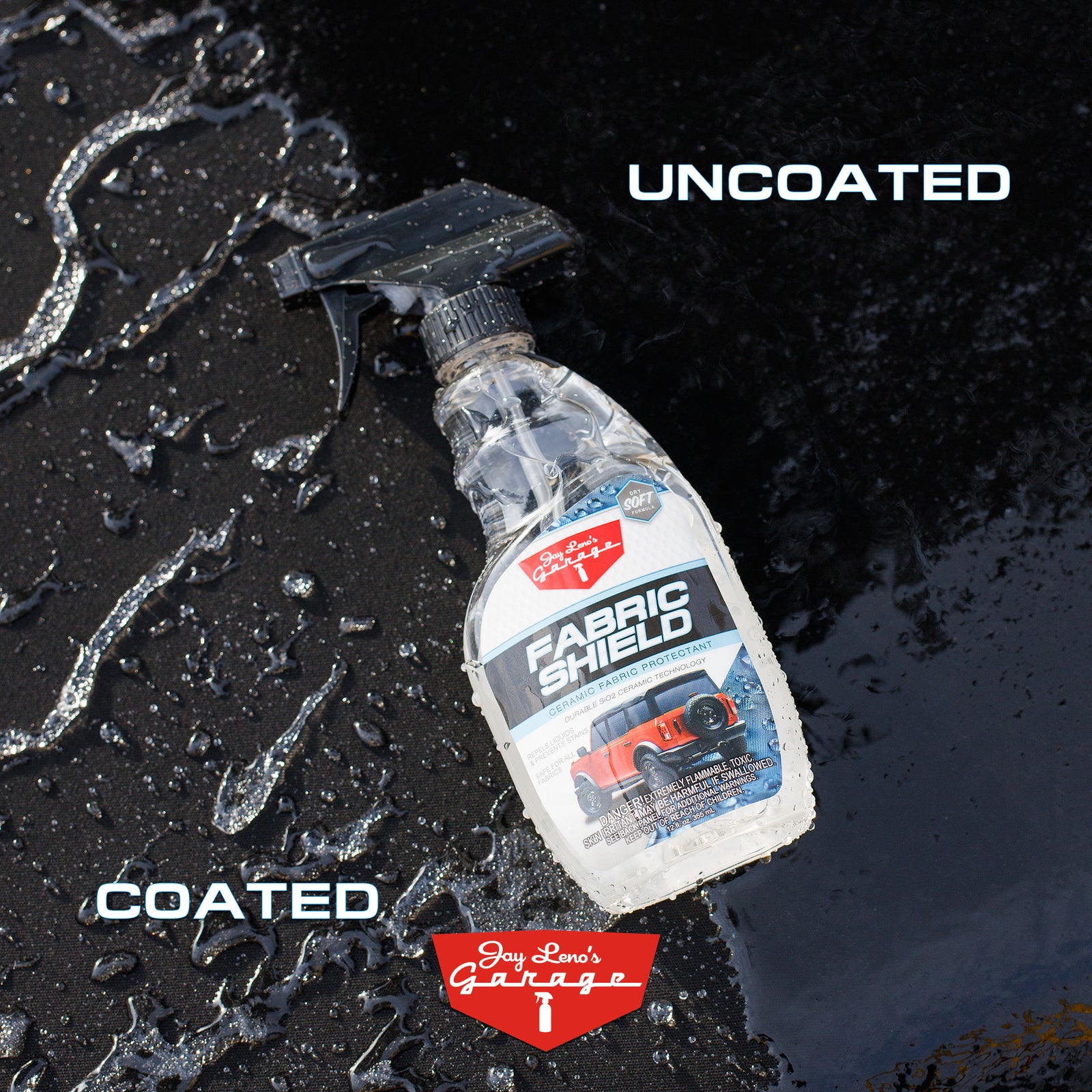 Water Proofer & Fabric Protectant | Fabric Shield from Jay Leno's Garage