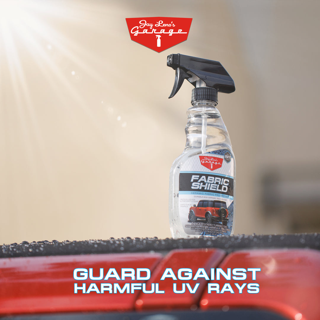 Water Proofer & Fabric Protectant | Fabric Shield from Jay Leno's Garage