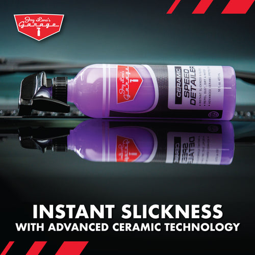 Jay Leno’s Garage Ceramic Speed Detailer – Instant Gloss & Protection