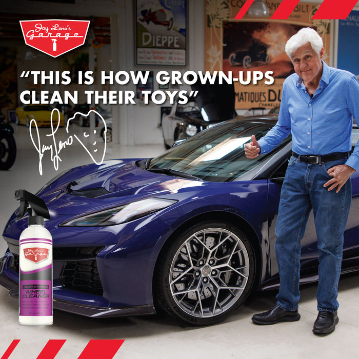 Jay Leno's Garage Wheel Cleaner | Safe, Color-Changing Formula