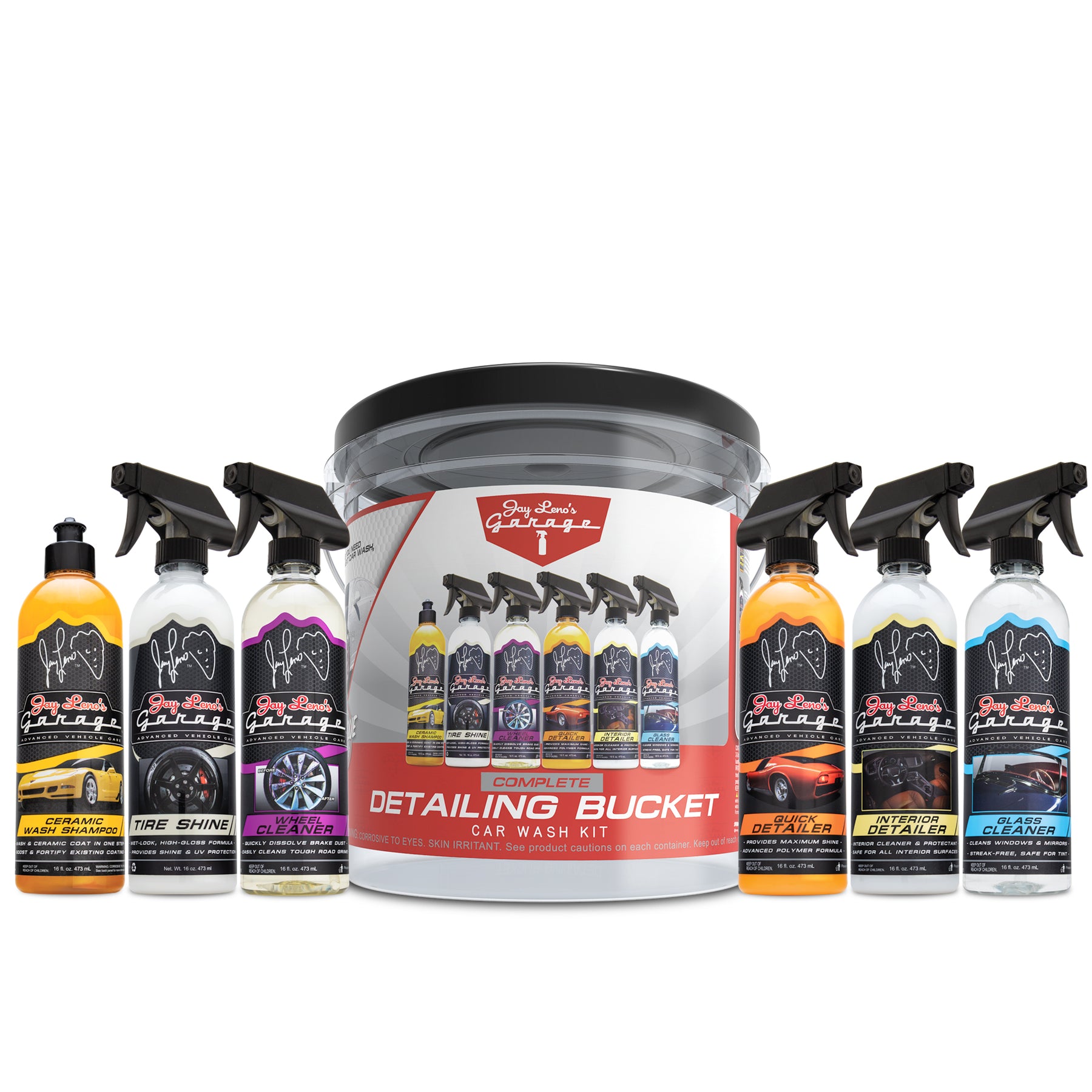 Ultimate Complete Detailing Bucket Car Wash Kit | Jay Leno's Garage