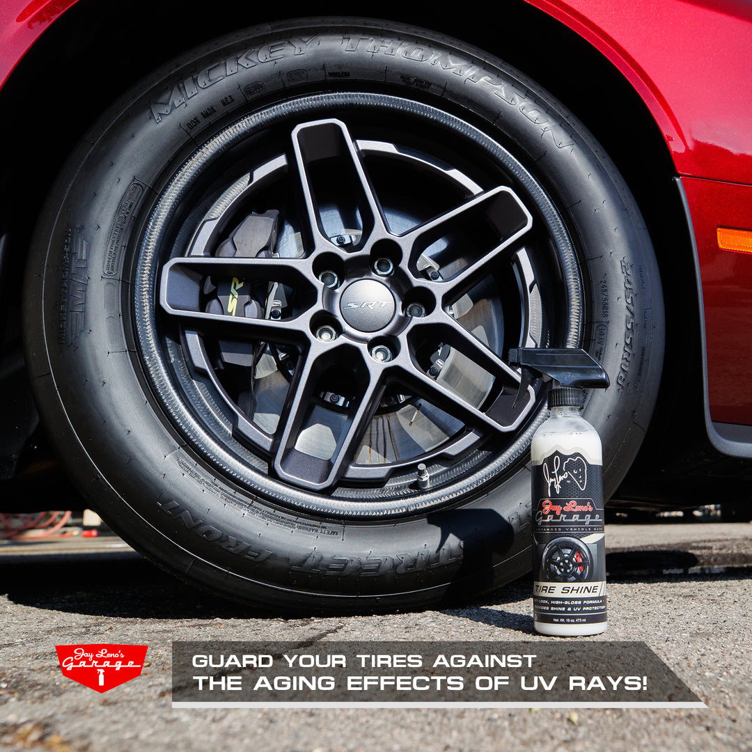 Tire Shine - Achieve Long-Lasting High-Gloss Finish | Jay Leno's Garage