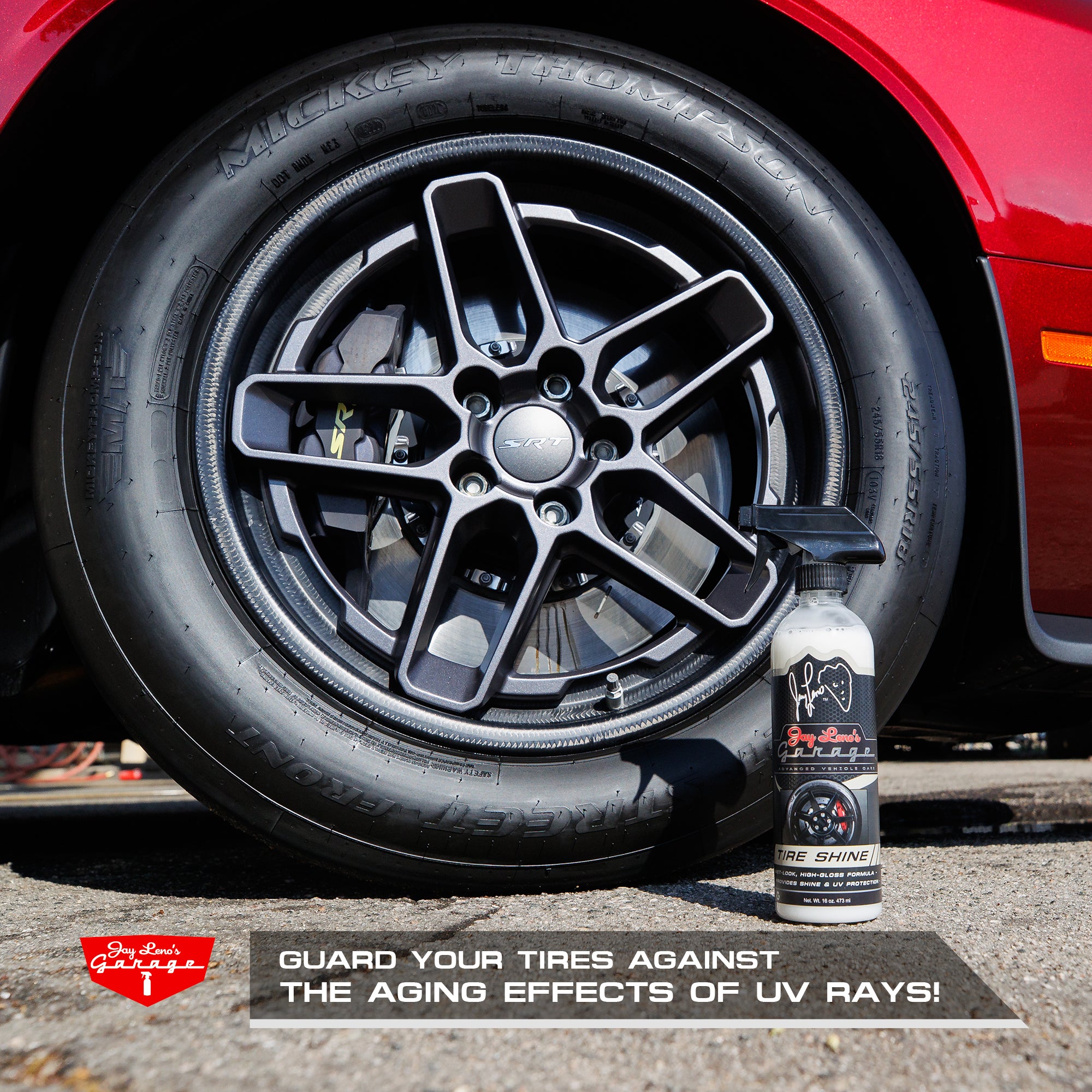 Tire Shine - Achieve Long-Lasting High-Gloss Finish | Jay Leno's Garage