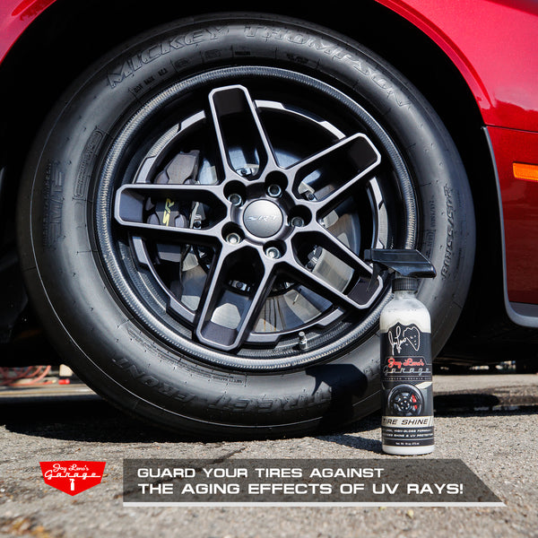 Tire Shine - Achieve Long-Lasting High-Gloss Finish | Jay Leno's Garage
