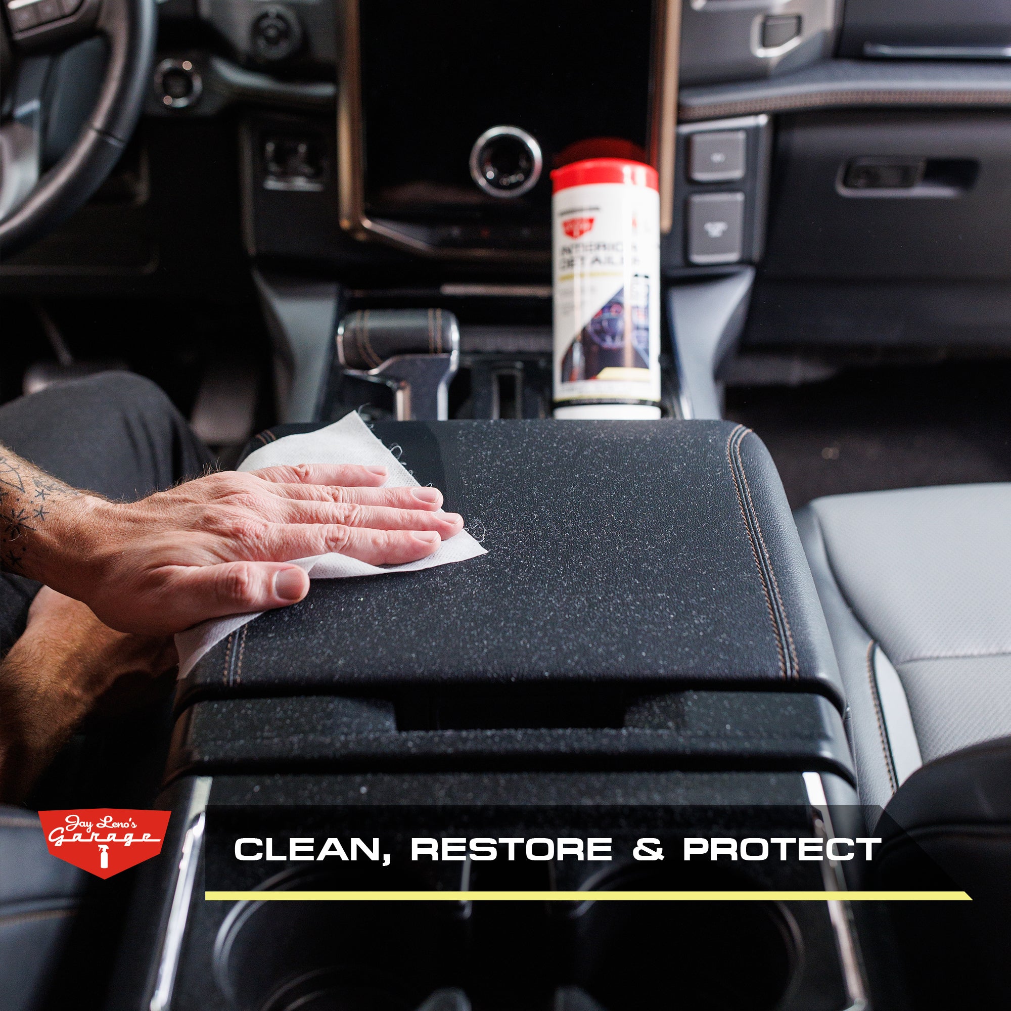 Car Interior Cleaning Wipes | Jay Leno's Garage