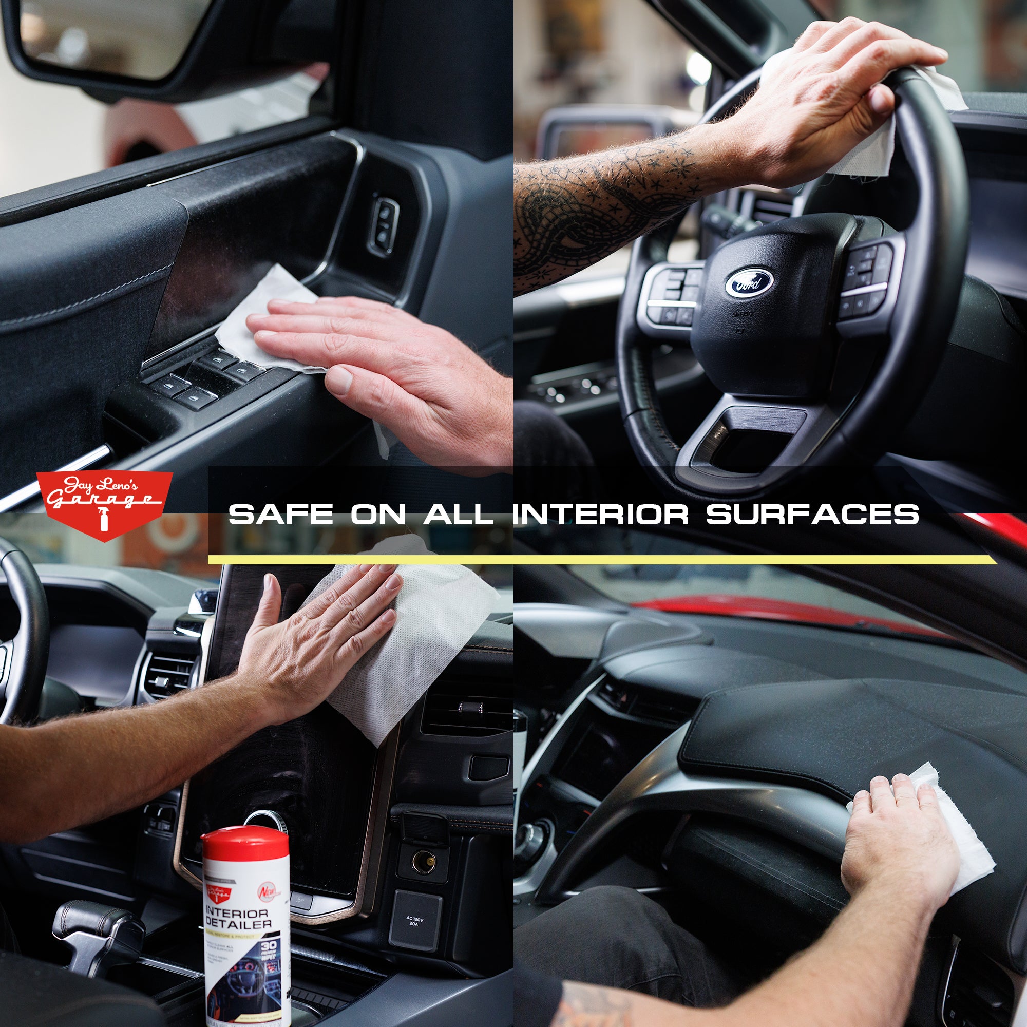 Car Interior Cleaning Wipes | Jay Leno's Garage