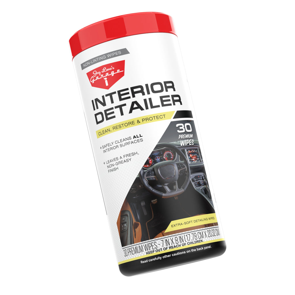 Car Interior Cleaning Wipes | Jay Leno's Garage