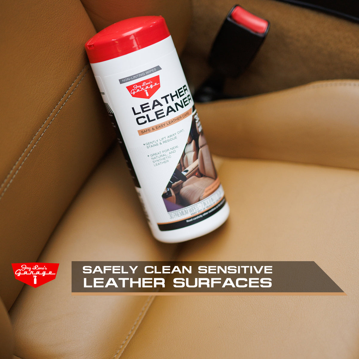 Leather Cleaning | Leather Cleaner Wipes from Jay Leno's Garage