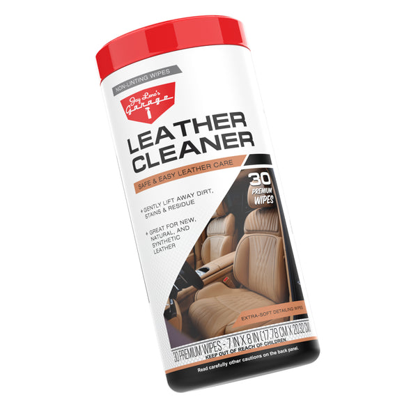 Leather Cleaning | Leather Cleaner Wipes from Jay Leno's Garage
