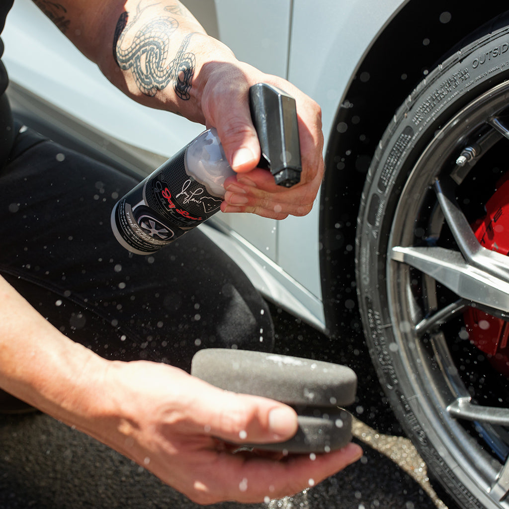Wash Off Resistant Dressing | Ceramic Tire Dressing Jay Leno's Garage