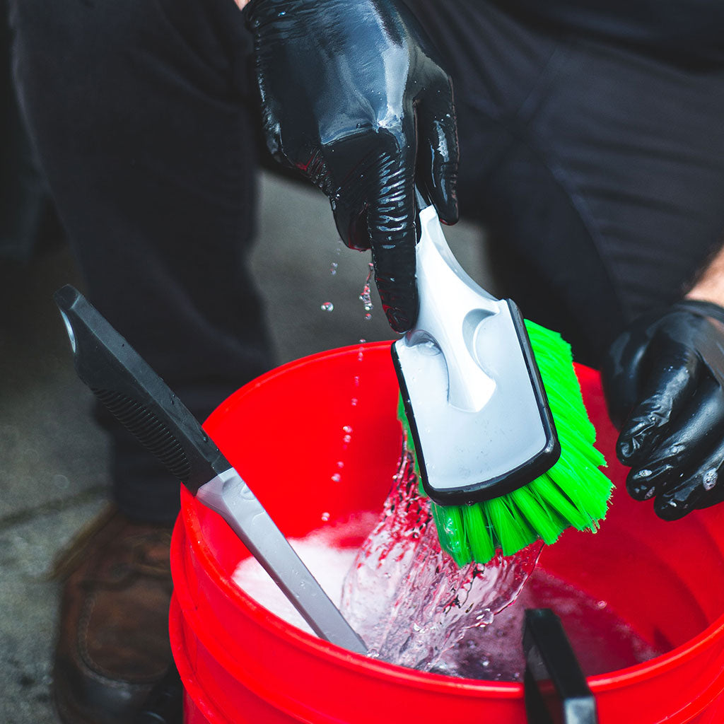 9" Griptek Wheel & Body Brush – Leno's Garage