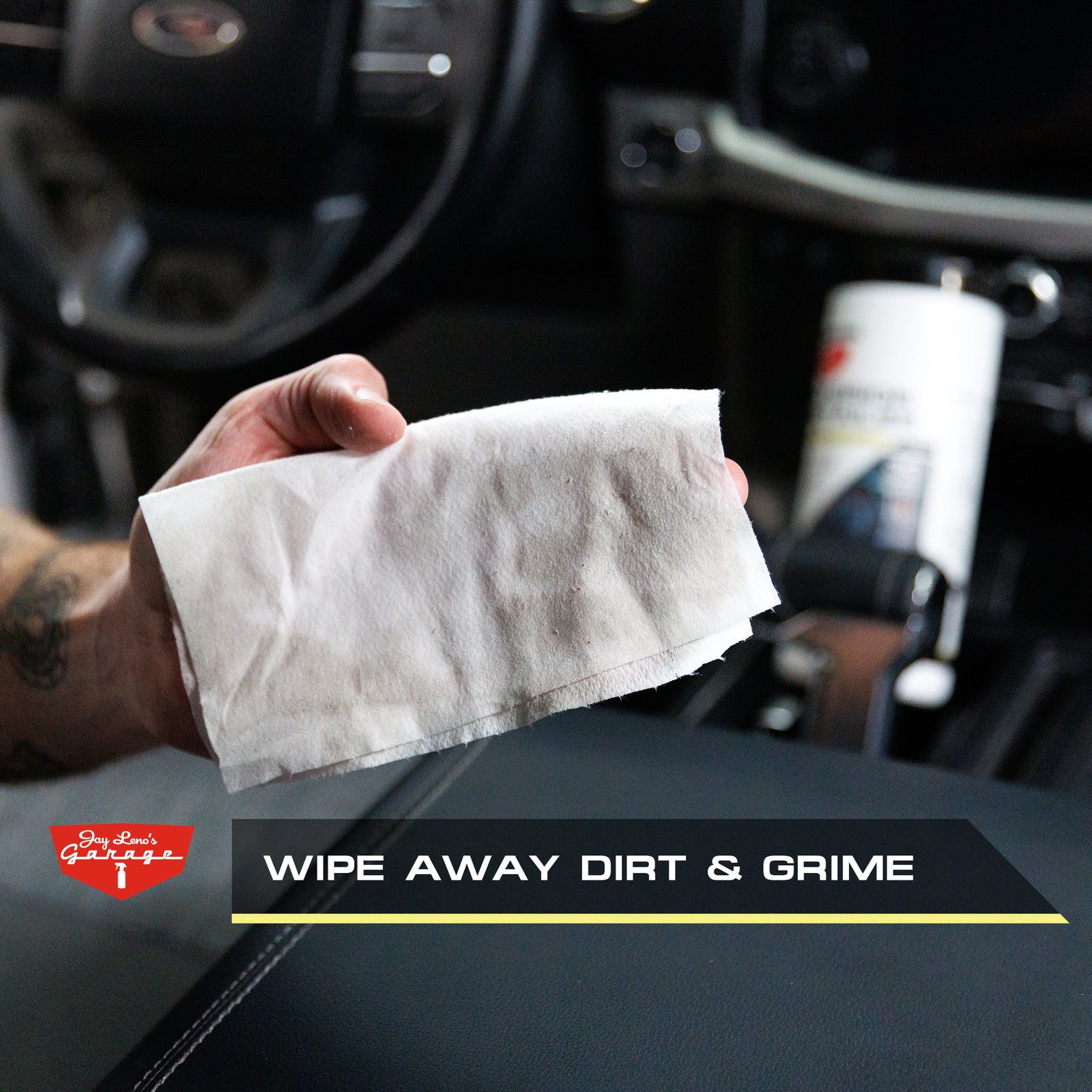 Car Interior Cleaning Wipes | Jay Leno's Garage